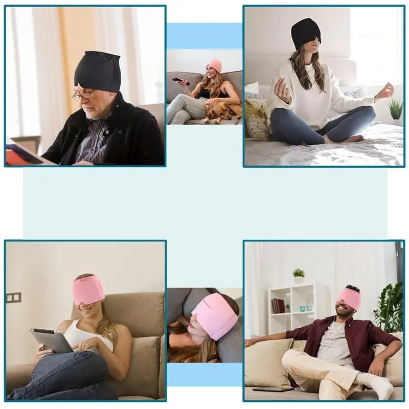 Masque Anti-migraine | Solution Froid/Chaud pour une tête apaisée ...