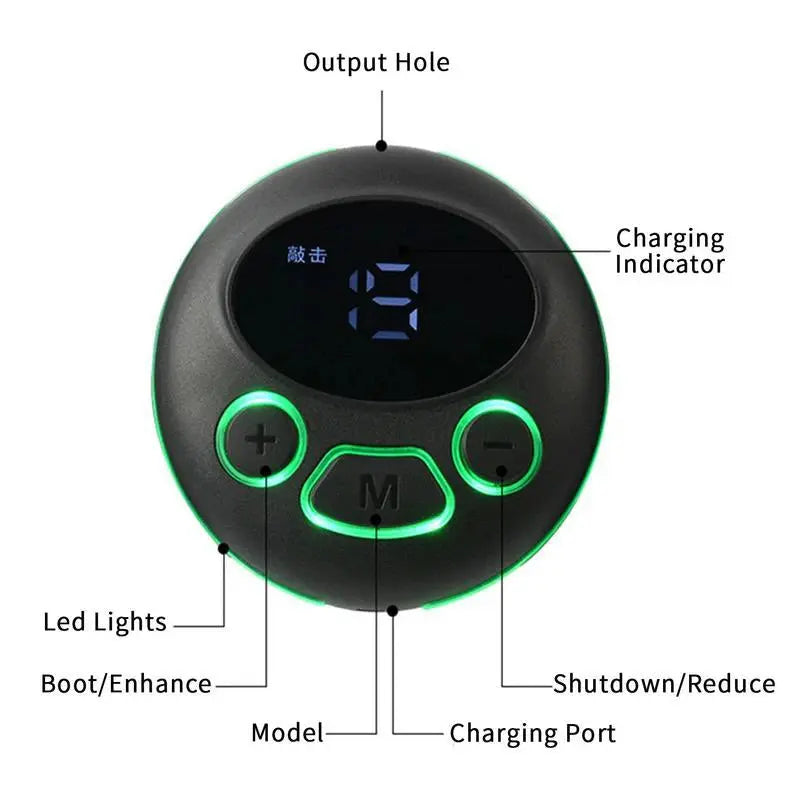 Mini Masseur Cervical EMS Patch – Polyvalent et Portable – Sinactiv